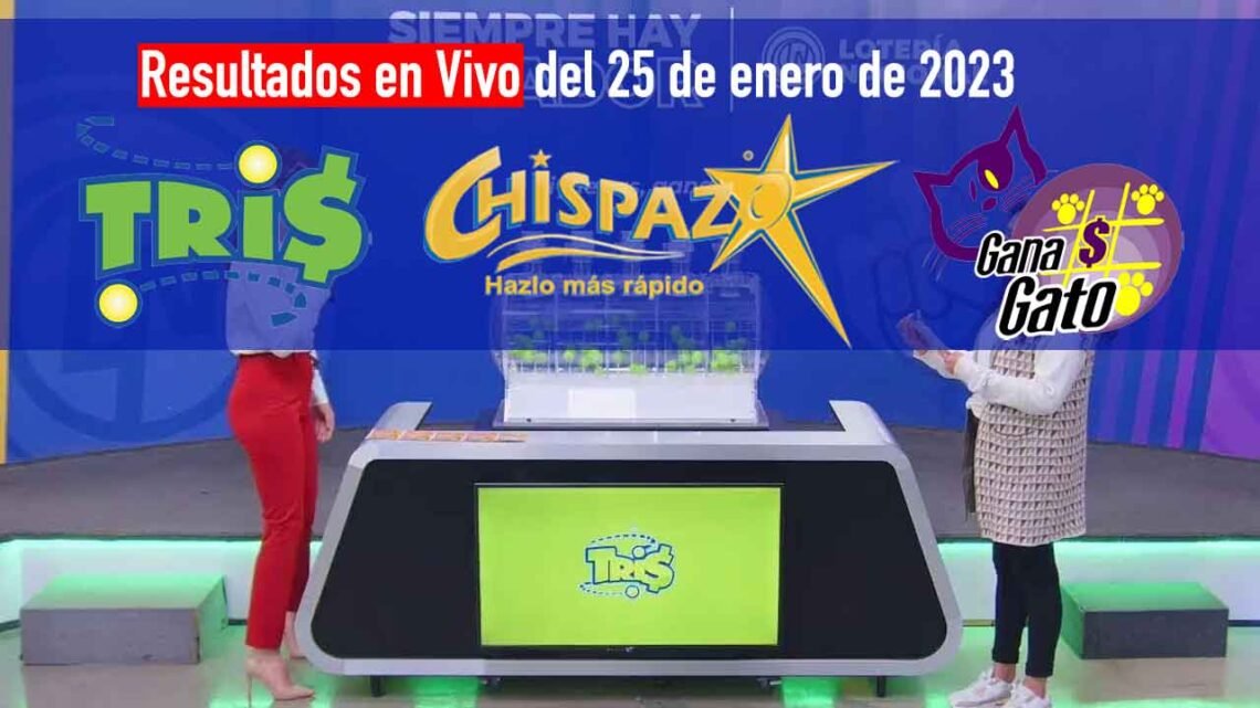 Resultados Tris y Chispazo hoy 25 de enero de 2023: En Vivo • Bloowme.com