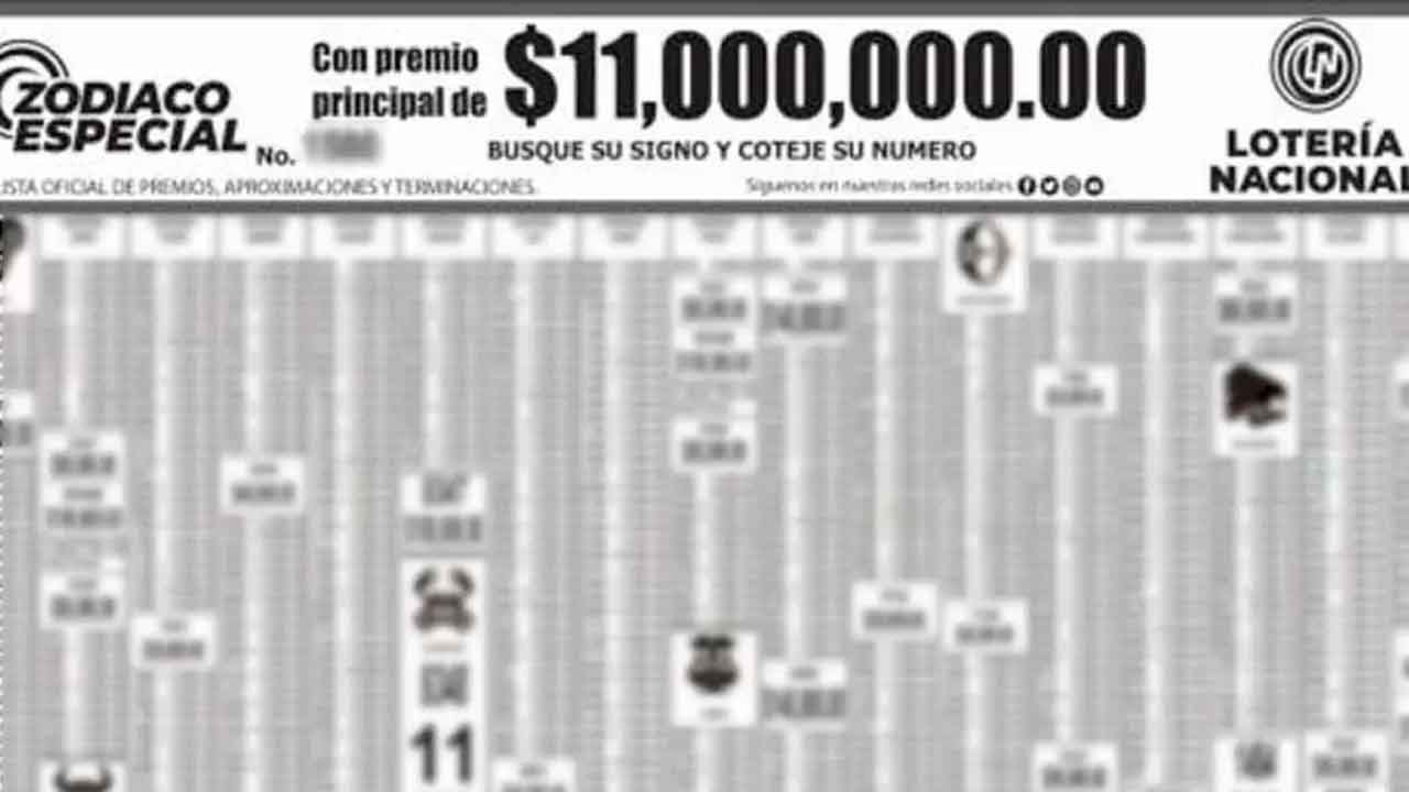 Resultados Sorteo Zodiaco Especial 1615 PDF hoy 28 de mayo 2023