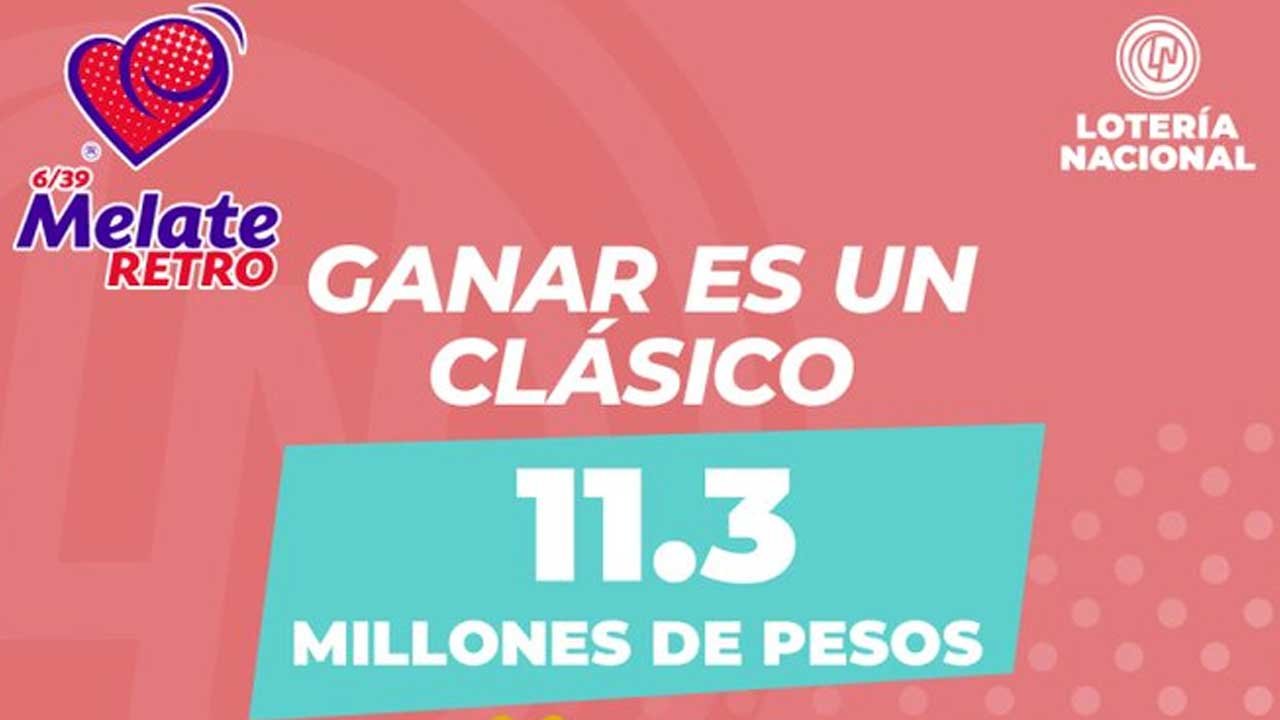 Resultados Melate Retro 1427 hoy martes 21 de mayo 2024